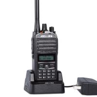 China Abell A518T Digital Analog Dual Slot Two Way Radio 4W VHF UHF 256 Channel Walkie Talkie for sale