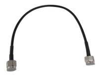 China LMR240 0.5M RF Jumper Cable with N Male Connectors - 50Ω Impedance, DC-6GHz Frequency Range for sale