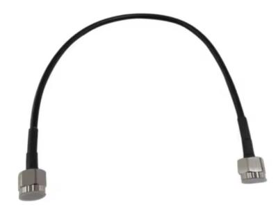 China LMR240 0.5M RF Jumper Cable with N Male Connectors - 50Ω Impedance, DC-6GHz Frequency Range for sale