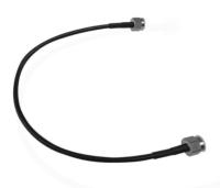 China LMR240 0.5M RF Jumper Cable with N Male Connectors - 50Ω Impedance, DC-6GHz Frequency Range for sale