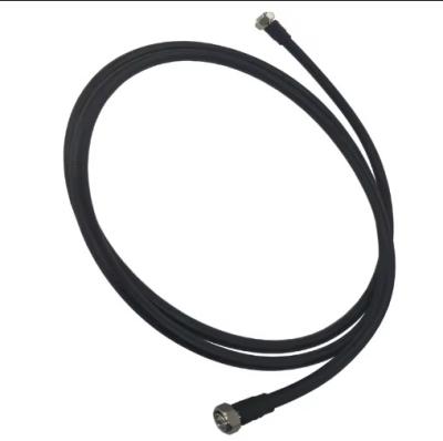 China 5M RF 1/2 Coaxial Jumper Cable 4.3-10 Male to DIN Male Right Angled DC-3GHz 50 Ohm for sale