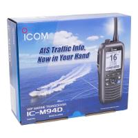 China M94D VHF Marine Two-Way Radio with 6W Power, IPX7 Waterproof & GPS for Boating Safety for sale