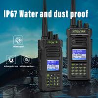 China Chierda D7 IP67 Waterproof GPS Walkie Talkie 10W 2900mAh Digital Two-Way Radio for sale