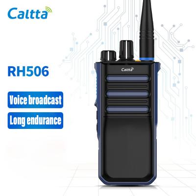 China Caltta RH506 Railway Voice Broadcast Long Endurance Walkie Talkie 4W 400-470MHz Digital for sale