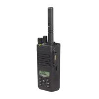 China XPR 3500e Digital Two-Way Radio 5W Output 1600mAh Battery 1-3km Range Walkie Talkie for sale