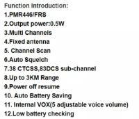 China Baofeng BF-88E 5W UHF Digital Walkie Talkie with 2200mAh Battery and 16 Channels for sale