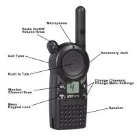 China CLS1410 Digital VHF UHF Handheld Walkie Talkie with 10W Power and IPX7 Water Resistance for sale