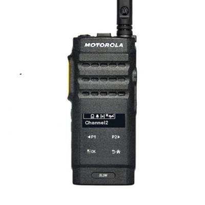 China SL2600 256-Channel Digital Walkie Talkie VHF UHF 1W 3W Black Outdoor Long Range for sale