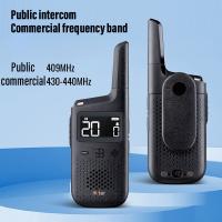 China MSTAR T37 Low Power Walkie Talkie 0.5W 1W 409MHz 430MHz Handheld Two Way Radio for sale