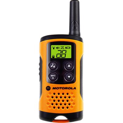 China Motorola T40S Black UHF Two Way Radio 409-410MHz 20 Channel Handheld Walkie Talkie for sale
