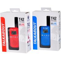 China MSTAR T42 Handheld Outdoor Walkie Talkie 20 Channel 409MHz 4km Range Environmental Protection for sale