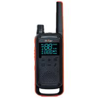 China MSTAR T82 Easy Pairing Walkie Talkie Dual Power USB Charging IPX6 Water Resistant 20 Channel 409MHz for sale
