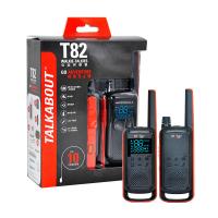 China MSTAR T82 Easy Pairing Walkie Talkie Dual Power USB Charging IPX6 Water Resistant 20 Channel 409MHz for sale