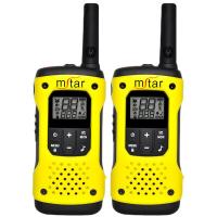 China Motorola T92 0.5W 20-Channel Two Way Radio Handheld Walkie Talkie Yellow for sale