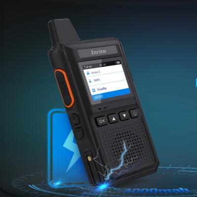 China Inrico T700 HD RTOS IP54 4000mAh Push-to-Talk Type-C Two Way Radio for sale