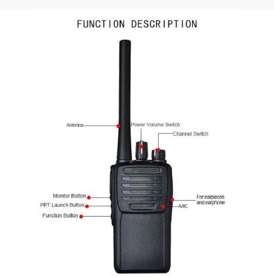 China Motorola VZ-D281 Digital Two Way Radio 5W UHF 400-470MHz Walkie Talkie Long Range 5-10km for sale