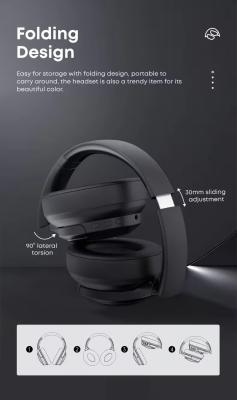 China Bluetooth 5.4 Wireless Over Ear Headphones with Active Noise Cancelling 400mAh Battery for Two Way Radio for sale