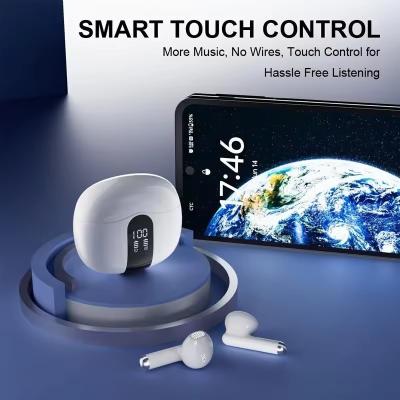 China Langsdom Wireless Two Way Radio Earbuds Bluetooth 5.4 300mAh Semi-in-ear Noise Cancelling Headset for sale