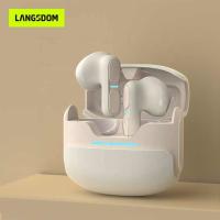 China Langsdom TG11 TWS Earbuds Bluetooth 5.3 Wireless Headphones with Digital Display 300mAh Charging Case IPX5 for sale