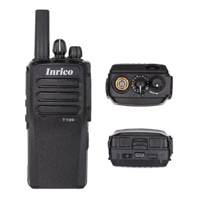 China Inrico T199 POC Long Distance Two Way Radio 4000mAh 22H Android 4.4.2 IP54 for sale