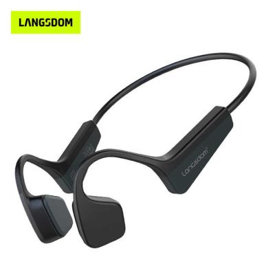 China Langsdom Open Ear Headset Bluetooth 5.2 Wireless Sports Earphones IPX5 Waterproof 180mAh for sale