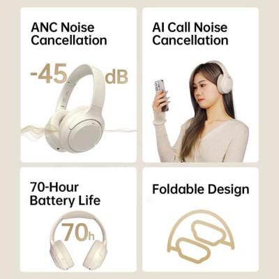 China Langsdom HBN07 ANC ENC Bluetooth Headphones Wireless Open Ear Earbuds 70H Playtime IPX5 for sale