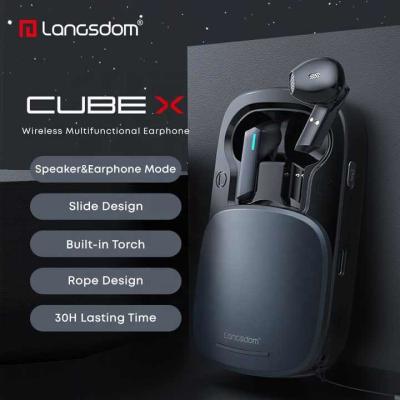 China Langsdom Bluetooth Speaker Accessories for Two Way Radio IPX5 Waterproof 600mAh JL Chipset for sale