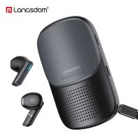 China Langsdom Cube X Bluetooth Speaker Wireless Earbuds TWS 600mAh IPX4 Waterproof V5.3 for sale