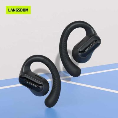 China Langsdom True Wireless Bluetooth Headphones for Two Way Radio 700mAh Battery Capacity Bluetooth v5.4 Open Ear Earbuds for sale