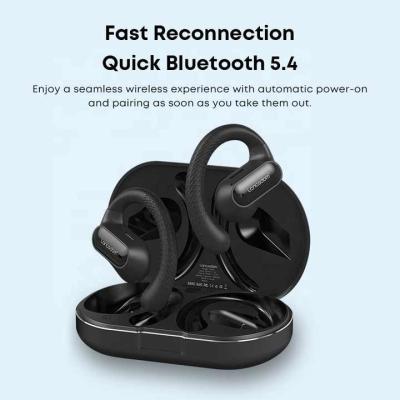 China Langsdom True Wireless Bluetooth Earbuds Open Ear with Ear Hooks Bluetooth 5.4 JL Chipset 20H Battery IPX5 for sale