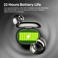 China Open Ear Bone Conduction Headphones Bluetooth 5.4 IPX4 300mAh TWS Earbuds Noise Cancelling for sale