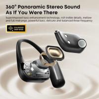 China Langsdom Open Ear Bone Conduction Headphones Bluetooth 5.4 500mAh IPX5 ENC Noise Cancelling for sale