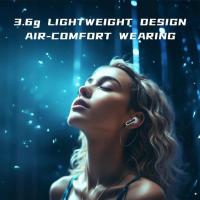 China Langsdom Bluetooth Wireless Earphone Microphone 400mAh Touch Control ENC Noise Cancelling Earbuds for sale