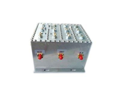 China 100W 400MHz Cavity Duplexer 1.5dB Insertion Loss 1.25 VSWR for GSM CDMA 4G for sale