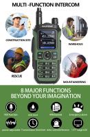 China MSTAR M98 999CH Tri Band Walkie Talkie 2600mAh Battery 135x60x33mm Long Range Two Way Radio for sale