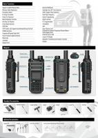 China Quansheng TK11 10W Multi Band Walkie Talkie VHF UHF 136-174MHz 999 Channels Analog Radio for sale