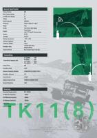 China Quansheng TK11 10W Multi Band Walkie Talkie VHF UHF 136-174MHz 999 Channels Analog Radio for sale