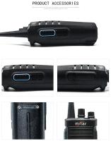 China MSTAR M98 16 Channel UHF Walkie Talkie DC3.7V Mini Handheld Radio for Security Outdoor for sale