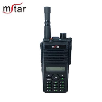China MSTAR HJ760L 4G POC Walkie Talkie Long Range 100km with GPS Positioning 5000mAh Battery for sale