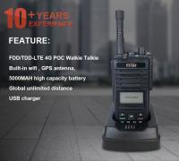 China MSTAR HJ760L 4G POC Walkie Talkie Long Range 100km with GPS Positioning 5000mAh Battery for sale