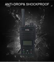 China MSTAR HJ760L 4G POC Walkie Talkie Long Range 100km with GPS Positioning 5000mAh Battery for sale