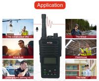 China MSTAR HJ760L 4G POC Walkie Talkie Long Range 100km with GPS Positioning 5000mAh Battery for sale