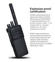 China Motorola DM4400e 5W UHF VHF Handheld Walkie Talkie 32 Channel IPX7 for sale