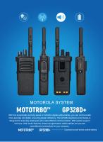 China Motorola DM4400e 5W UHF VHF Handheld Walkie Talkie 32 Channel IPX7 for sale