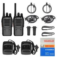 China Baofeng BF-888S Plus UHF Walkie Talkie with 3-5km Range for sale