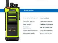 China MSTAR GT-10 Two Way Radio VHF UHF 136-174MHz 400-470MHz 350g 10KM Range for sale