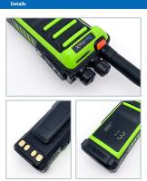 China MSTAR GT-10 Two Way Radio VHF UHF 136-174MHz 400-470MHz 350g 10KM Range for sale