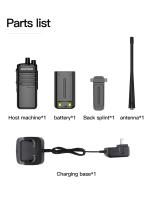 China Baofeng GS6600 5W UHF Handheld Radio 400-470MHz 16ch Walkie-Talkie 5800mAh for sale