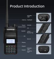 China Baofeng P15UV UHF VHF Two Way Radio with Scramble Function for sale