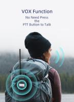 China Baofeng P15UV UHF VHF Two Way Radio with Scramble Function for sale